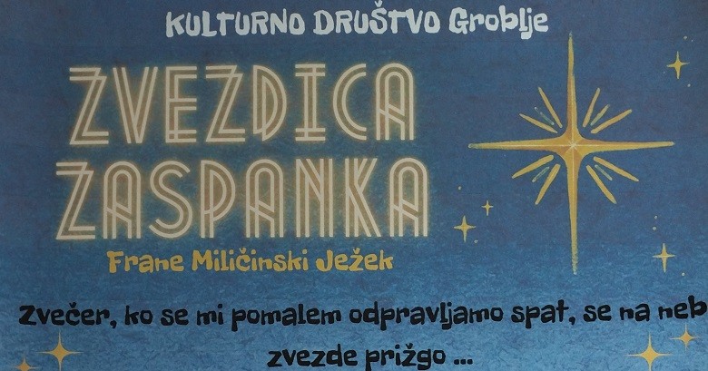 V Groblje prihaja Zvezdica zaspanka - domžalec.si
