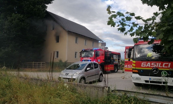 V stanovanjski hiši v Domžalah izbruhnil požar - domžalec.si