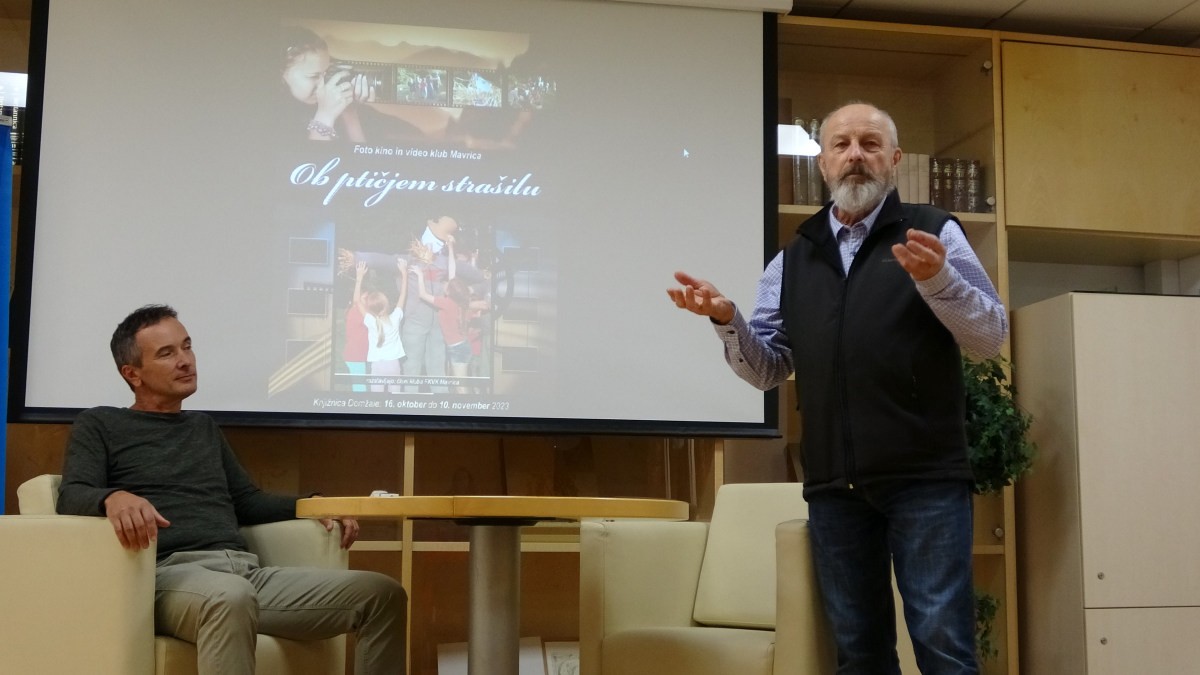 Odprtje razstave "Ob ptičjem strašilu" pospremili s filmskim večerom ...