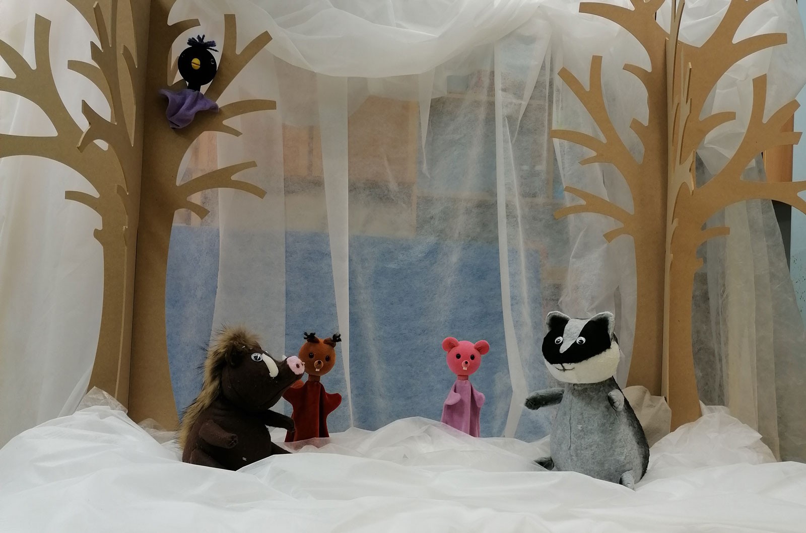 Lutkovna predstava za najmlajše v Vrtcu Urša - domžalec.si