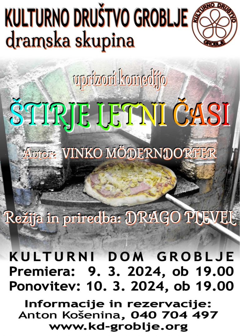 Uprizoritev dramskega dela Štirje letni časi - domžalec.si