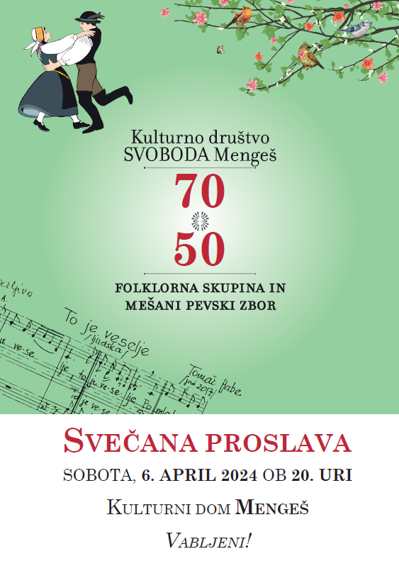 Svečana proslava Kulturnega društva Svoboda Mengeš - domžalec.si